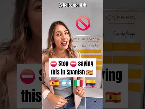 ❌ False Cognates ❌ in Spanish