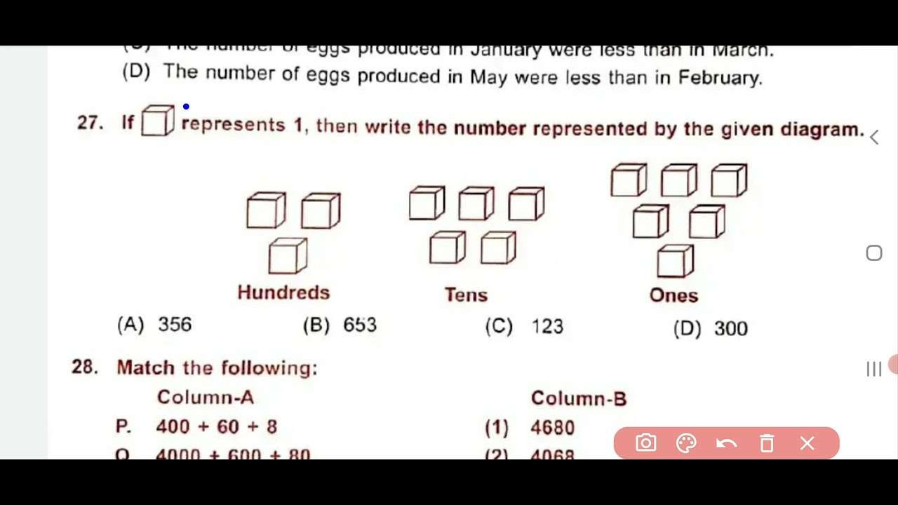 International Mathematics Olympiad Number Sense. worksheet-1 solutions class-3. @Olympiad Winner.