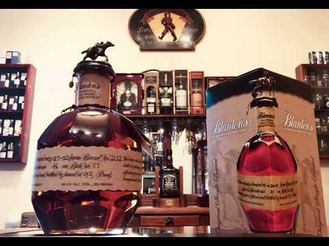Blantonâs Single Barrel Bourbon Whiskey video display only