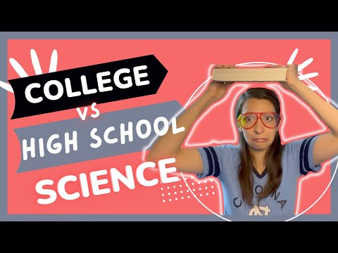 10 ways college science classes are different from high school science // College versus High School