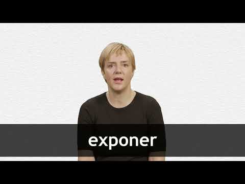 English Translation of “EXPONER” | Collins Spanish-English Dictionary