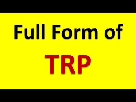 Full Form of TRP
