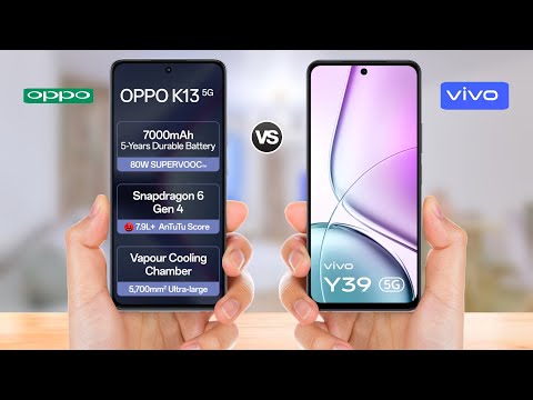 OPPO K13 5G vs VIVO Y39 5G || Full Comparison