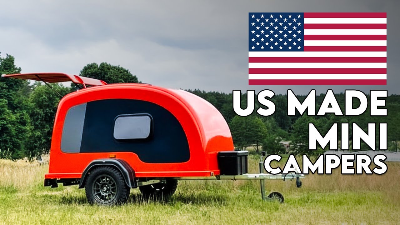 USA MADE Mini Camper Trailers That are Shockingly Reliable | MADE IN THE USA
