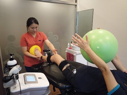 5 weeks after Knee Arthroscopy (ACL, MM, & LM repair) with Chiropractic Manipulation