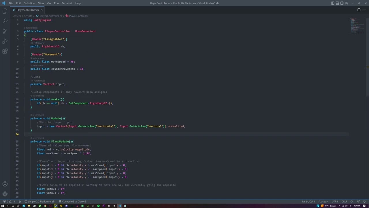 Top Down Physics Based Movement in Unity 2D!