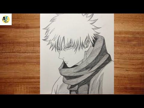 How to Draw Gojo || Easy gojo Drawing Tutorial || Anime drawing easy step by step #gojo