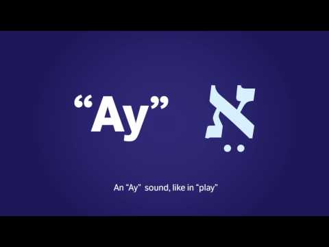 Learn to Read Hebrew: Lesson #3