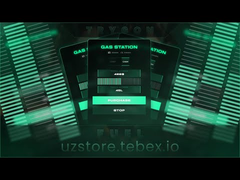 [QBCore - ESX] Trygon Fuel / Gas Station | Advanced Fuel System ...