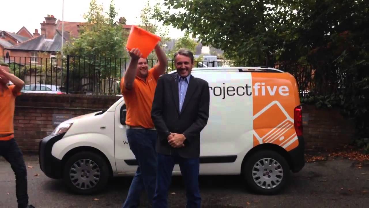 projectfive ice bucket challenge!