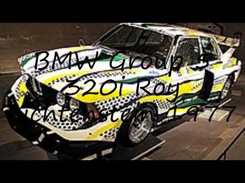 How to pronounce BMW Group 5 320i Roy Lichtenstein 1977 in English?
