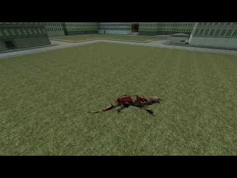 Scp 682 running test SFM