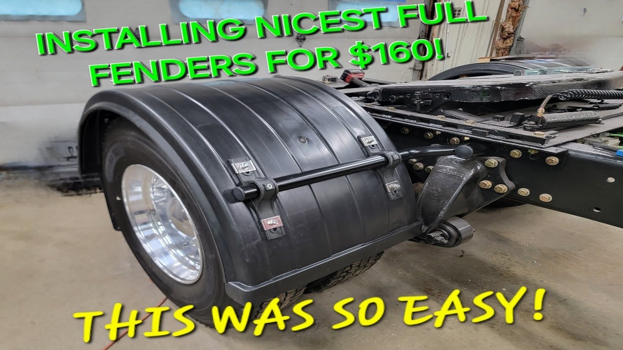 PROJECT OVERKILL GETS FULL FENDERS INSTALLED! STEP BY STEP MADE EASY!