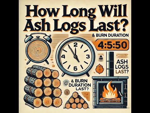 How long will ash logs last