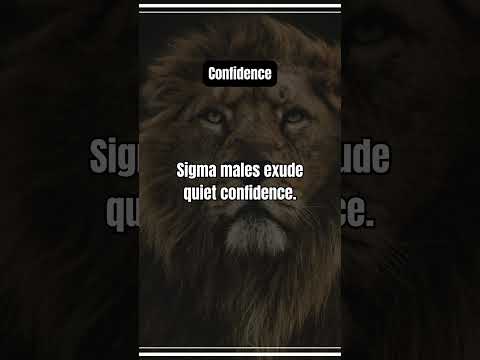 Quiet Confidence: The Sigma Male Secret