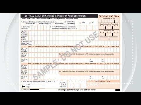 CBS New York Investigates: Putting U.S. Postal Service's change-of-address plan to the test
