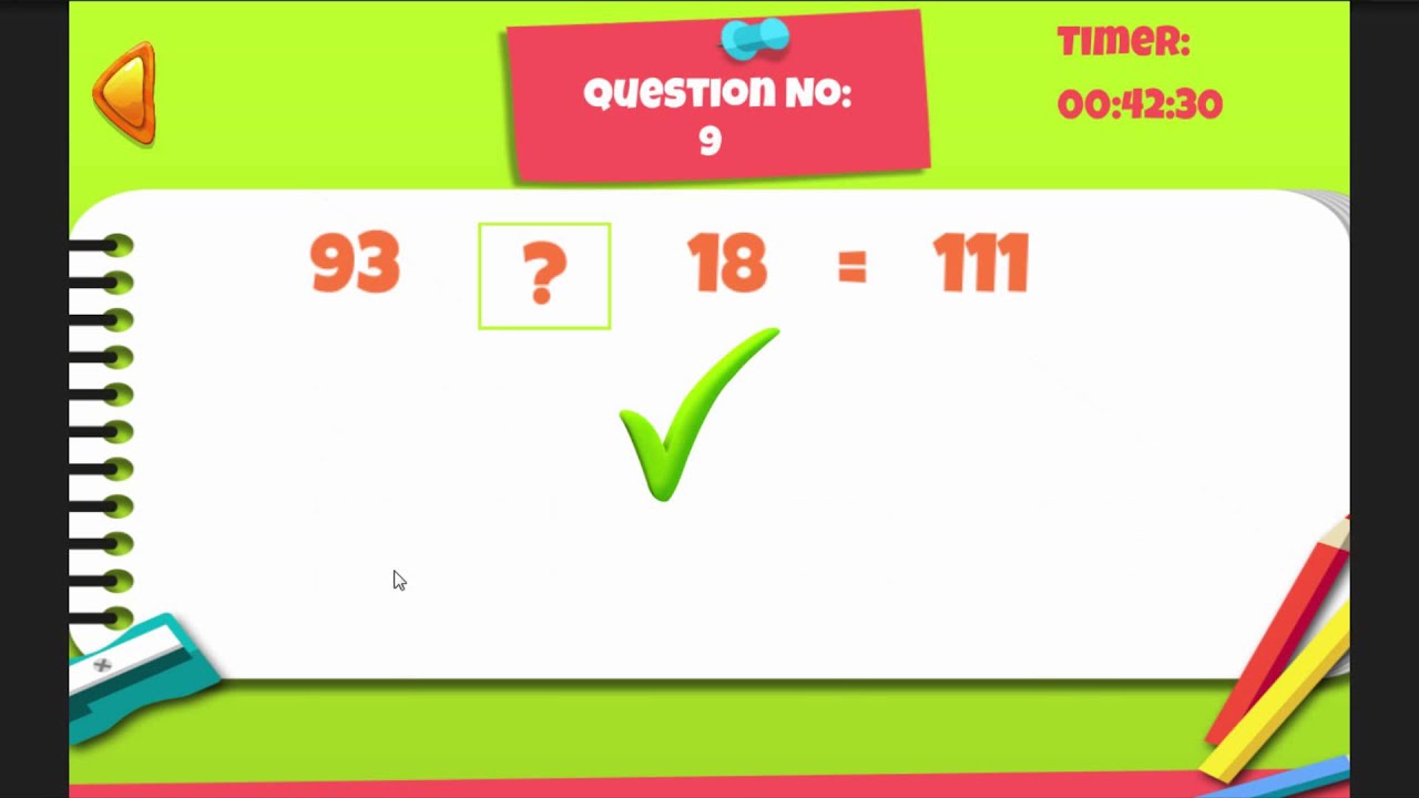 Math Attack Puzzle Game Source Code Unity 2D