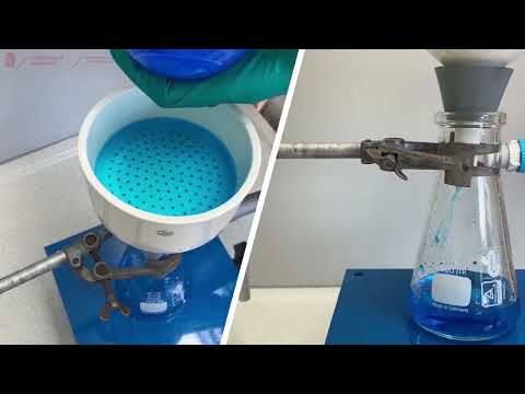 Chemical/Laboratory Techniques: Vacuum filtration