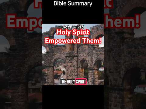 Acts 2:1-13 Summary #bible #biblestudy #biblesummary #dailydevotion #devotional #acts2