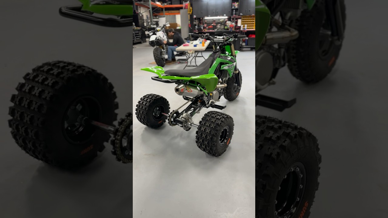 Insane KX450 Tecate Trike Build 🔥 #dirtbike #trike #shorts