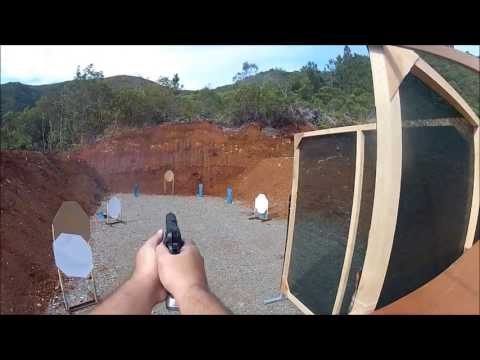 Match de Tir Sportif de Vitesse (IPSC) Avril 2013 stand de l'ANTC Dumbéa (New Caledonia)