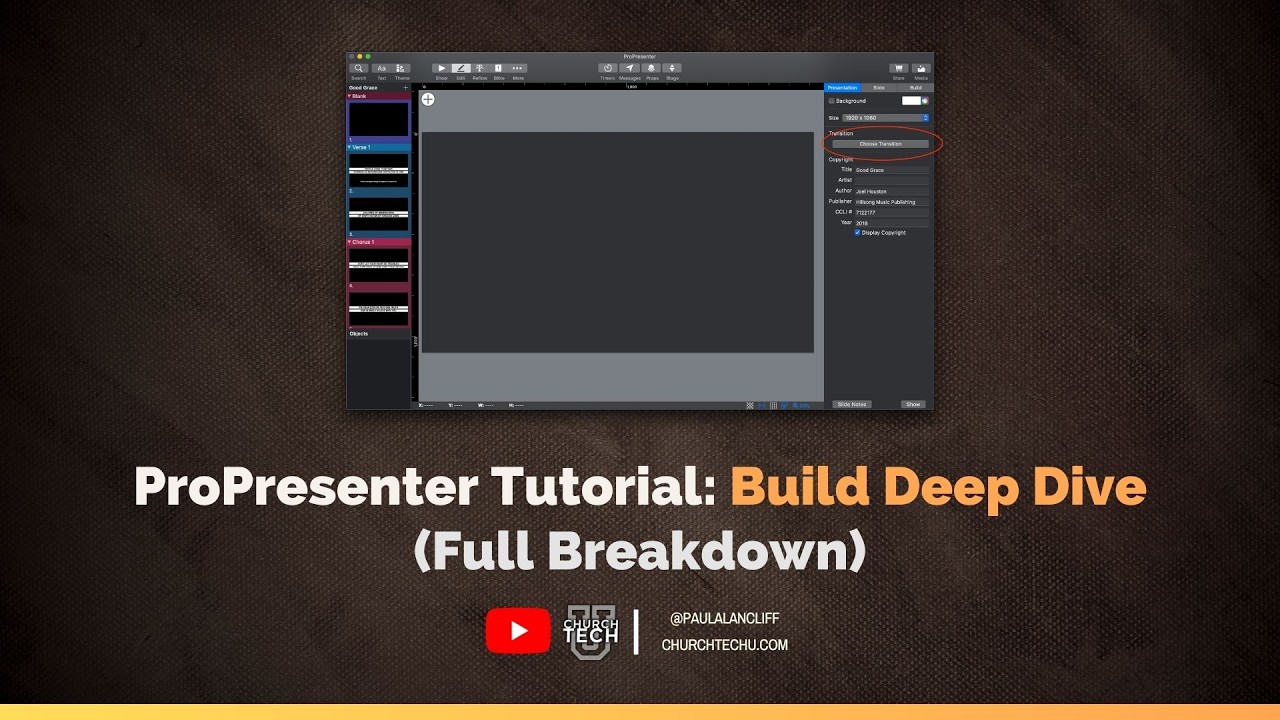 ProPresenter Tutorial: Builds deep dive