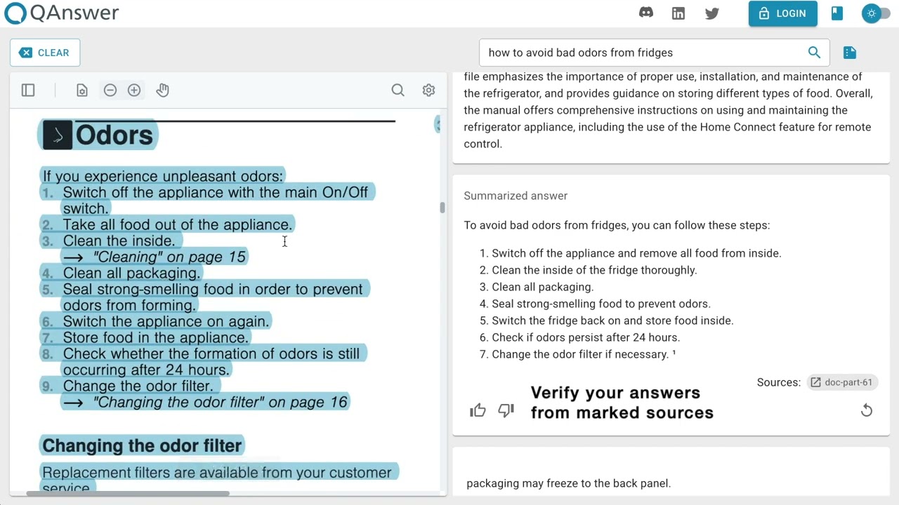 QAnswer - ChatPDF - Document Playground