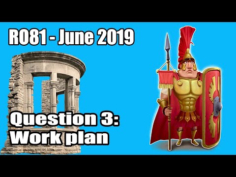 June 2019 R081 - Pre-Production skills: Question 3 Work plan & design requirements (Creative iMedia)