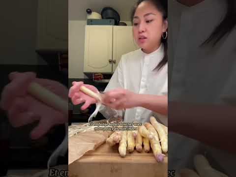 Comment préparer vos asperges blanches ?