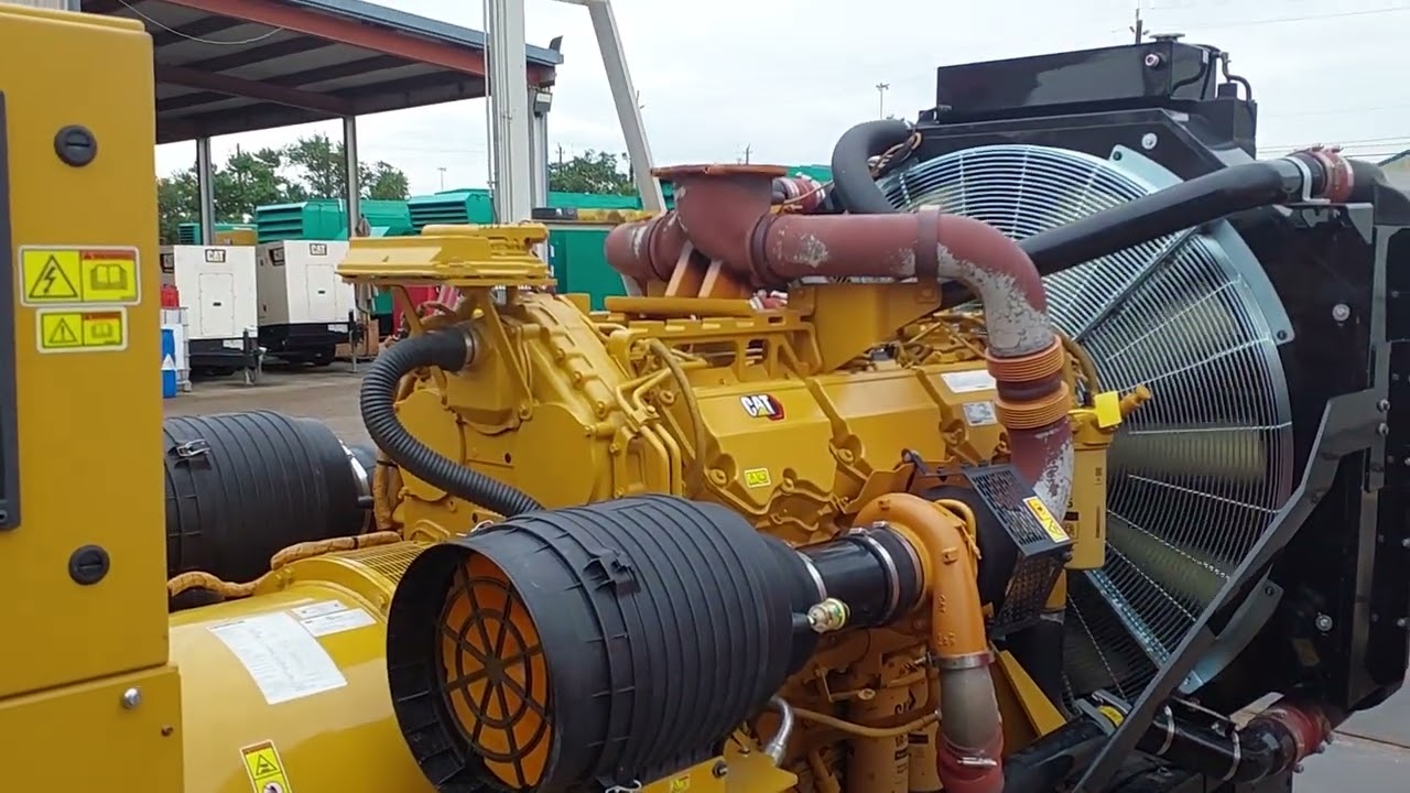 New Caterpillar C32 1000kW Generator Set