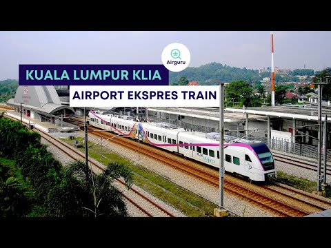 KLIA Ekspres Airport Train - How to get from the city to the airport Kuala Lumpur