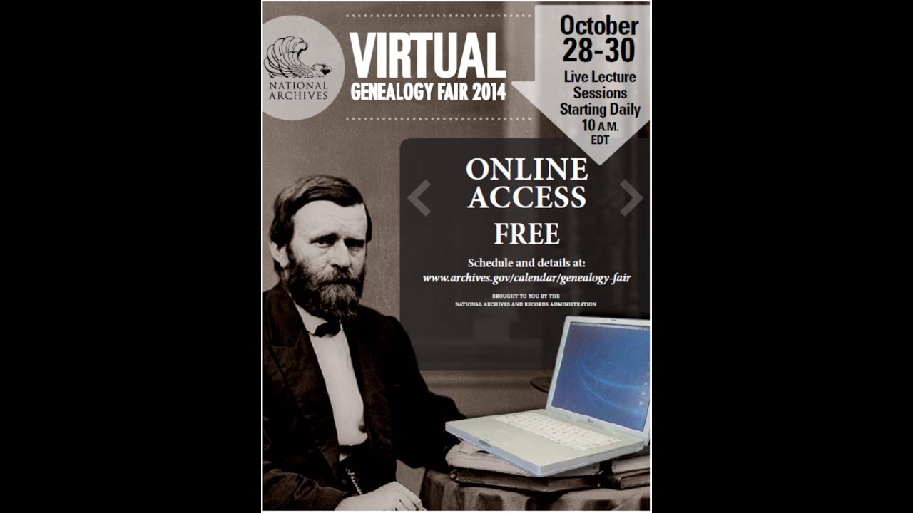 Virtual Genealogy Fair 2014, Day 3