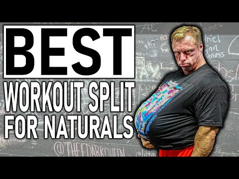 Best Training Split if You Are Natural