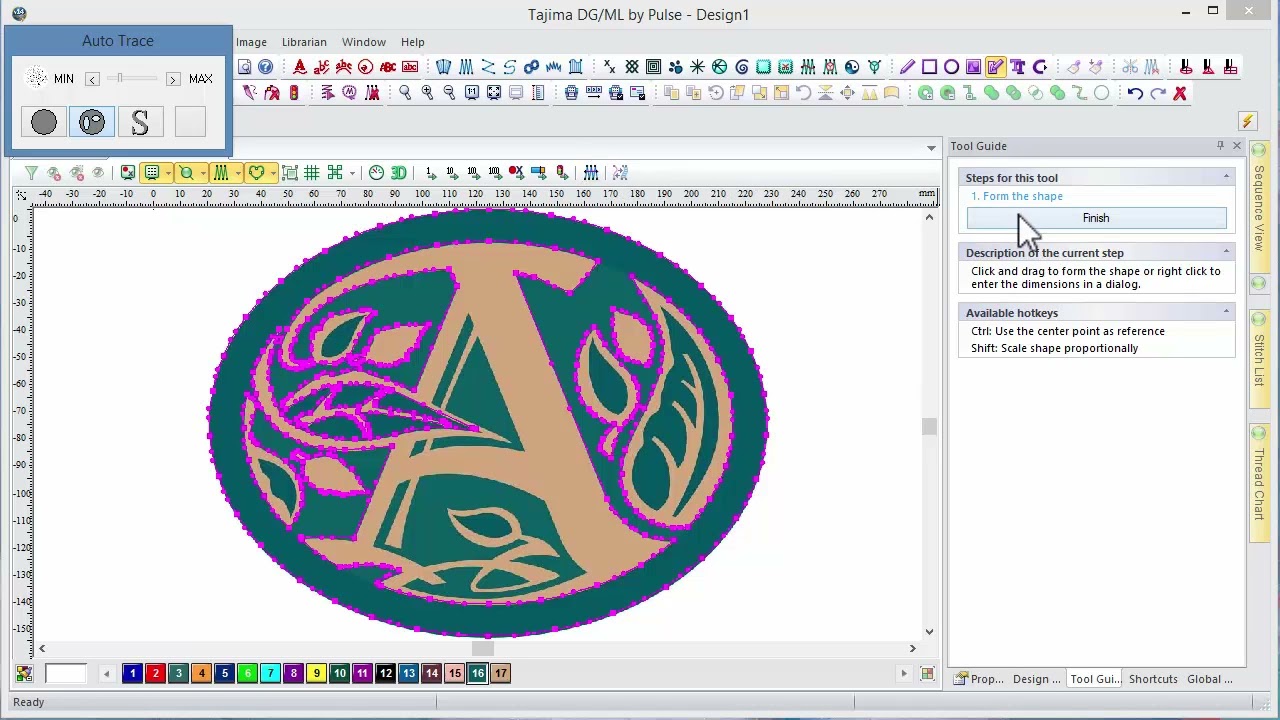 DG/ML14 Quick Tip Tutorials: auto-trace with holes