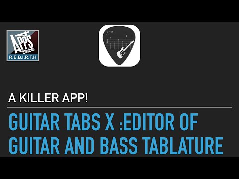 Guitar Tabs X : Editor of Guitar and Bass Tablature