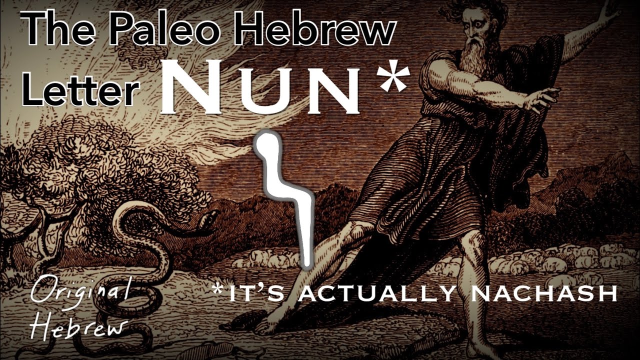 14. Nun | Paleo Hebrew Alphabet | The Bronze Serpent, a Revealing Map, Noah Finds Grace, and more