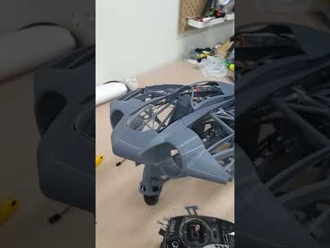 Horten Ho229 V3 RC Plane - speed brake test/ 3d printed RC plane / 호르텐229 제작 중 / Ho229 speed brake