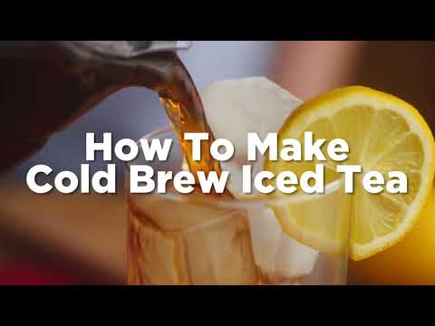 How To Make Cold Brew Iced Tea