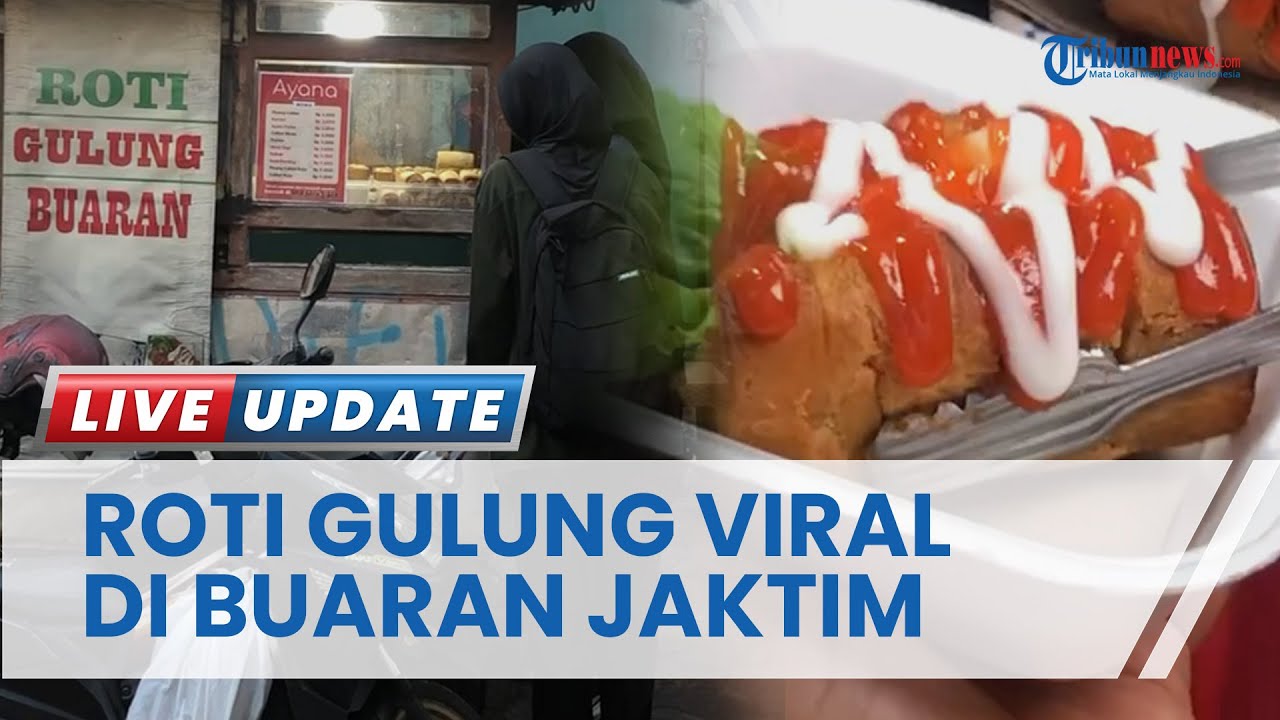 Viral Roti Gulung Ayana Buaran di Jakarta Timur, Langsung Ludes Ratusan ...