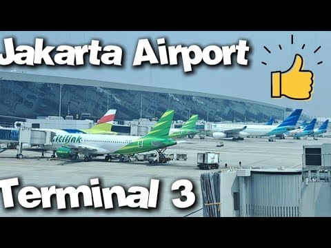 Airport: Jakarta, Indonesia - Terminal 3. Like a New Era in Indonesia! itsnever2faraway!