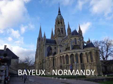 Bayeux walking route from the station to the tourist office