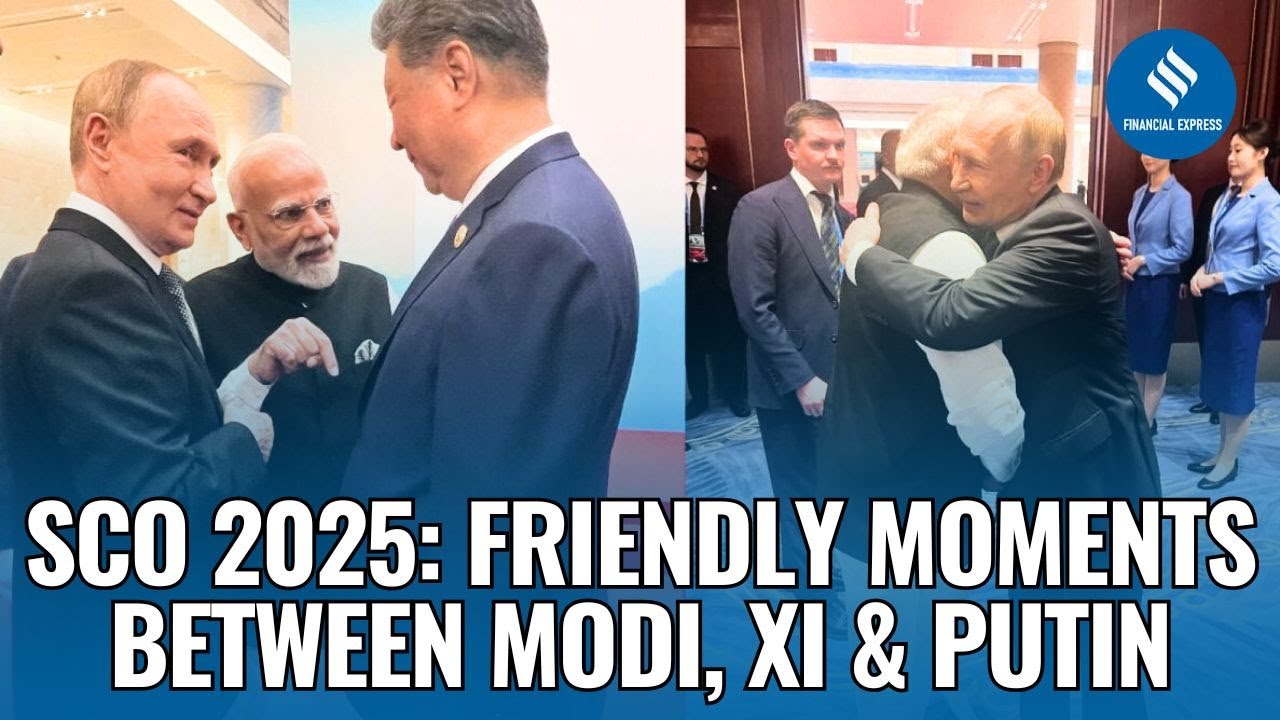 PM Modi, Putin and Xi Jinping Share Smiles and Light Moments Before Talks at SCO Summit 2025