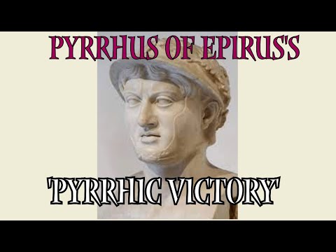 The origin of the phrase 'Pyrrhic Victory'