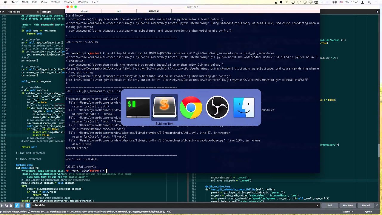 fixing git-python issue 258