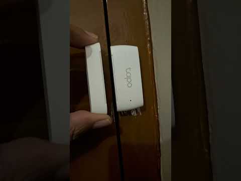 Tp link smart contact sensor | Tapo T110 | Let's secure our mancave #ytshorts