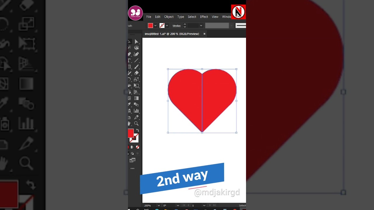 How to make love by illustrator CC Vector art illustration