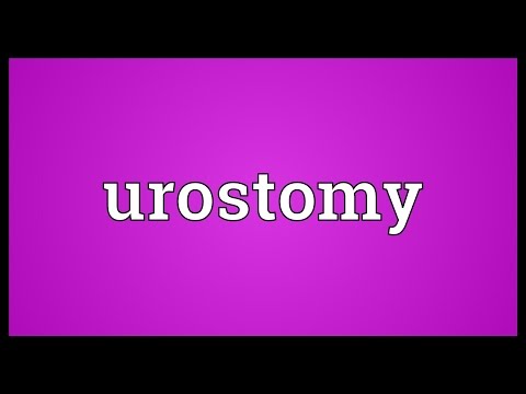 Urostomy Meaning