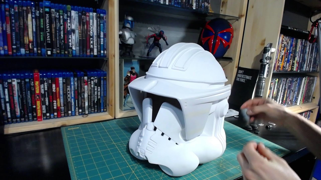 Clone Trooper Commander Cody Helmet Kit Review / Description