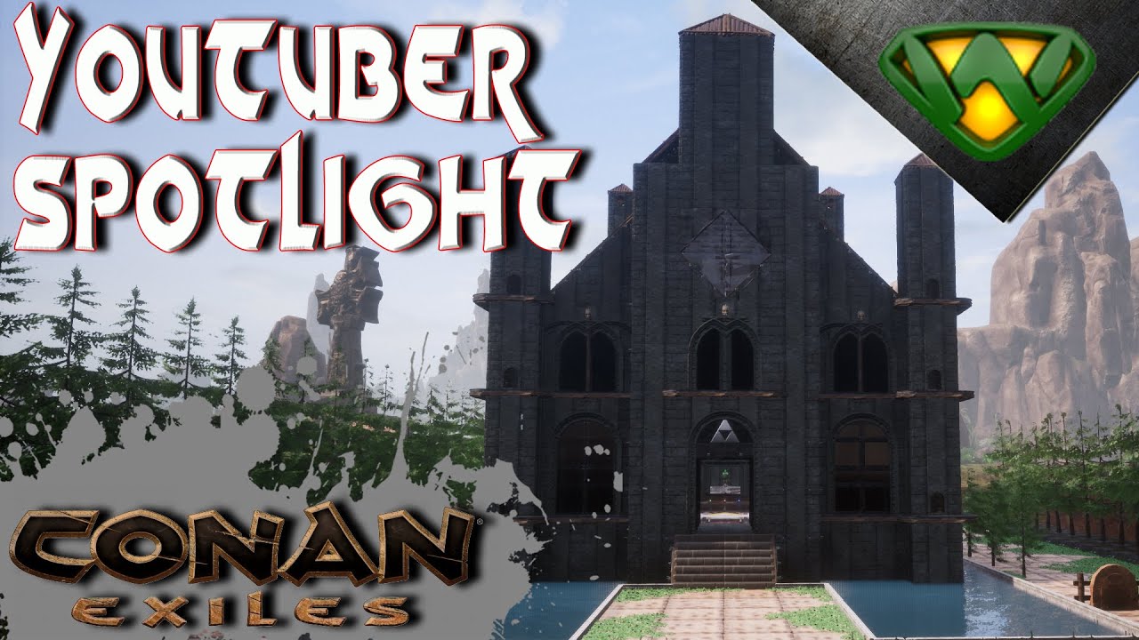Amazing Builds and Videos Pixel Cave Conan Exiles 2020
