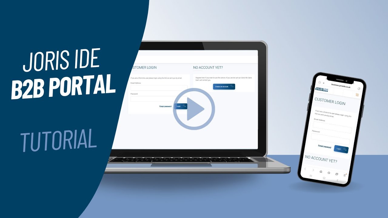Joris Ide B2B Portal - Tutorial EN